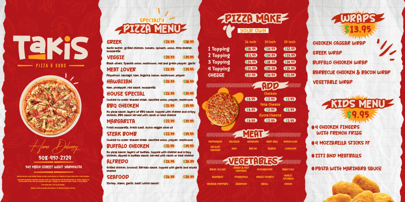 Takis – Pizza & Subs